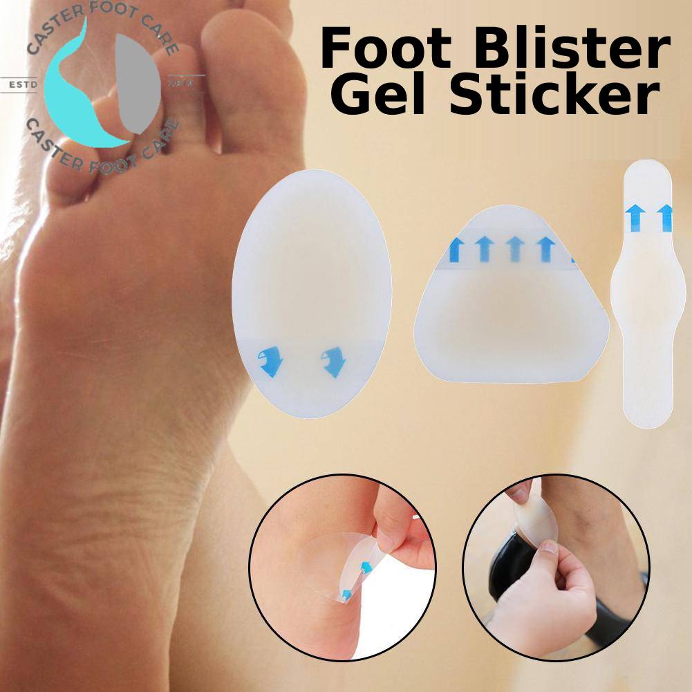 Anti-wear Heel Gel Sticker Waterproof Foot Pads Relief Pain Blisters ...