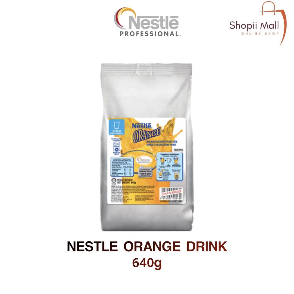 NESTLE ORANGE DRINK / MINUMAN OREN NESTLE 640g | Shopee Malaysia