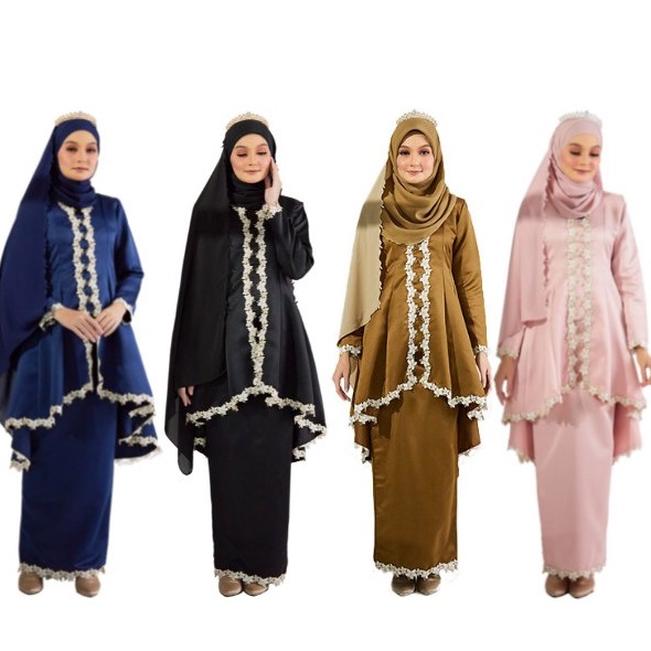 LYC Puteri Kebaya Riau Set Pengantin | Shopee Malaysia