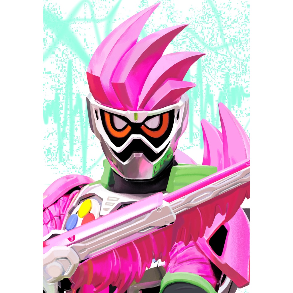Photocard - Kamen Rider Exaid Series 4R Size | Shopee Malaysia