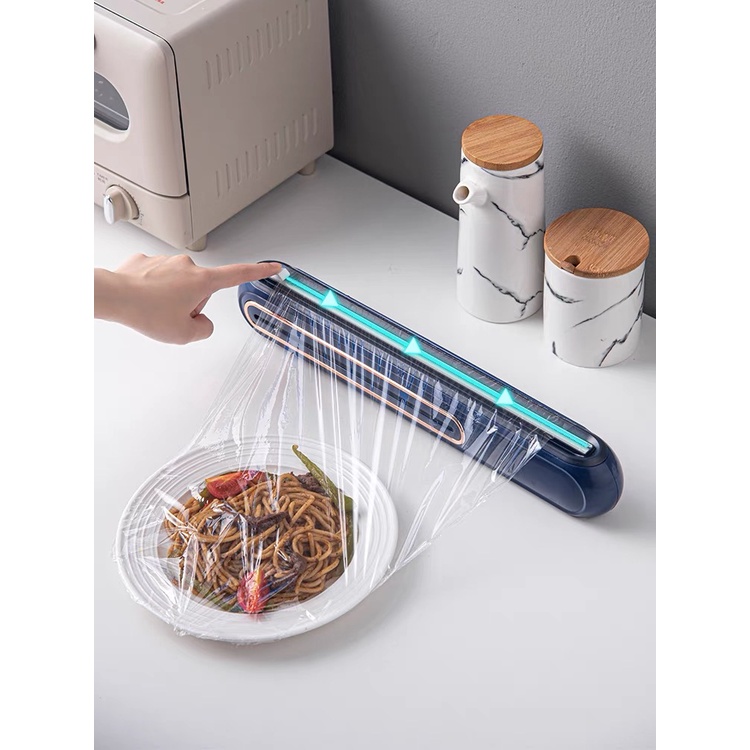 Magnetic Food Packaging Cling Film Cutting Box Cling Film Storage ...