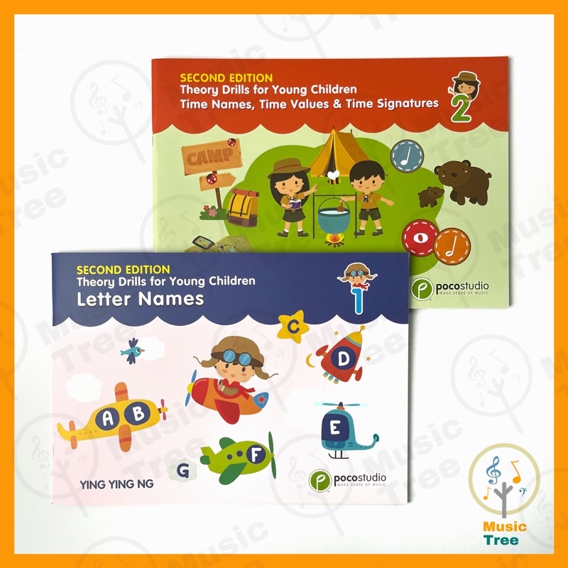 Poco Theory Drills for Young Children YING YING NG Book 1-2 | Shopee ...