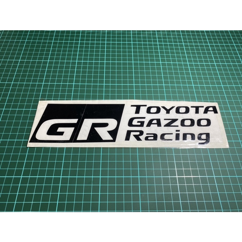 GR TOYOTA GAZOO Racing Logo Deco Sticker | Shopee Malaysia