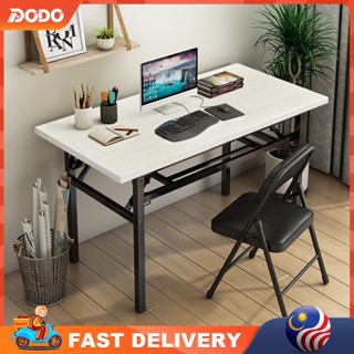 DO 120CM Double Layer Folding Table Foldable Banquet Table Office Table ...