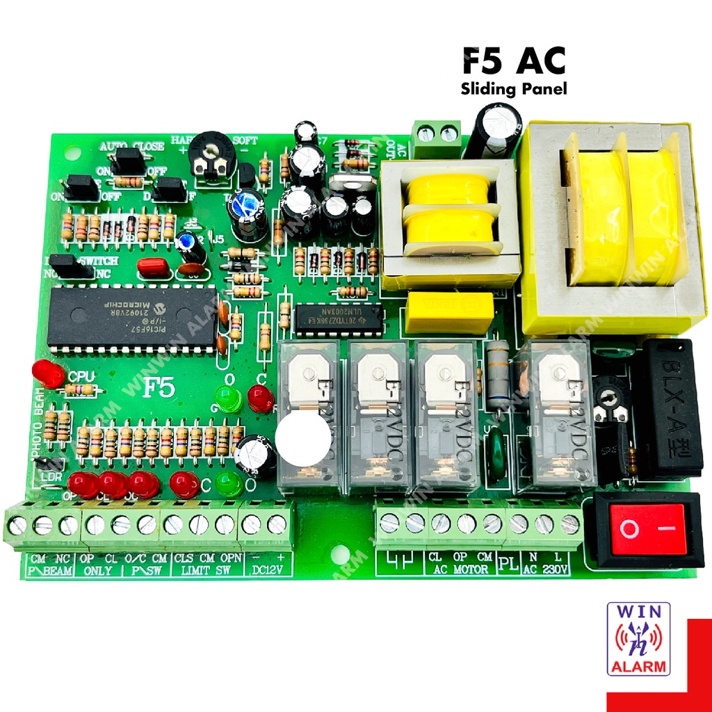 F5 AUTO GATE AC SLIDING CONTROL PANEL BOARD - LIMIT SWITCH | Shopee ...