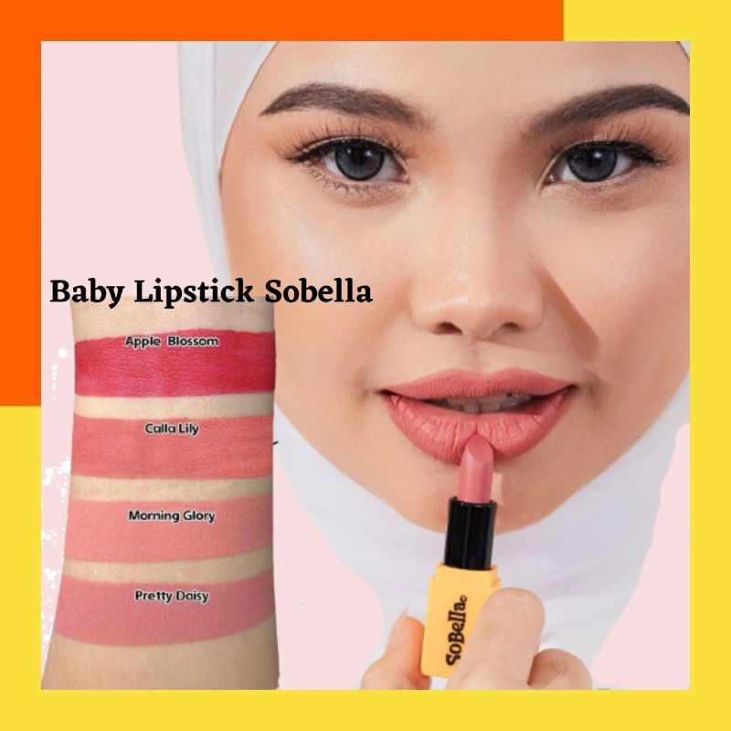 Sobella Baby Lipstick Bunga | Lipstik Calla Lily Apple Blossom Morning ...