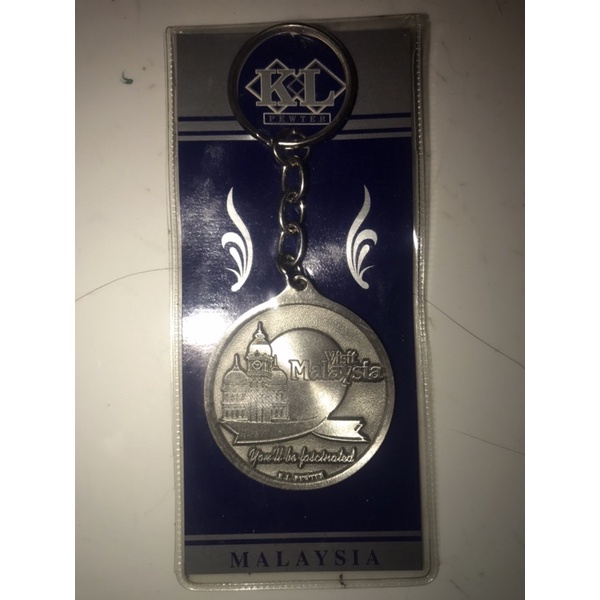 Malaysia KL Landmark 2 Pewter Keychain | Shopee Malaysia
