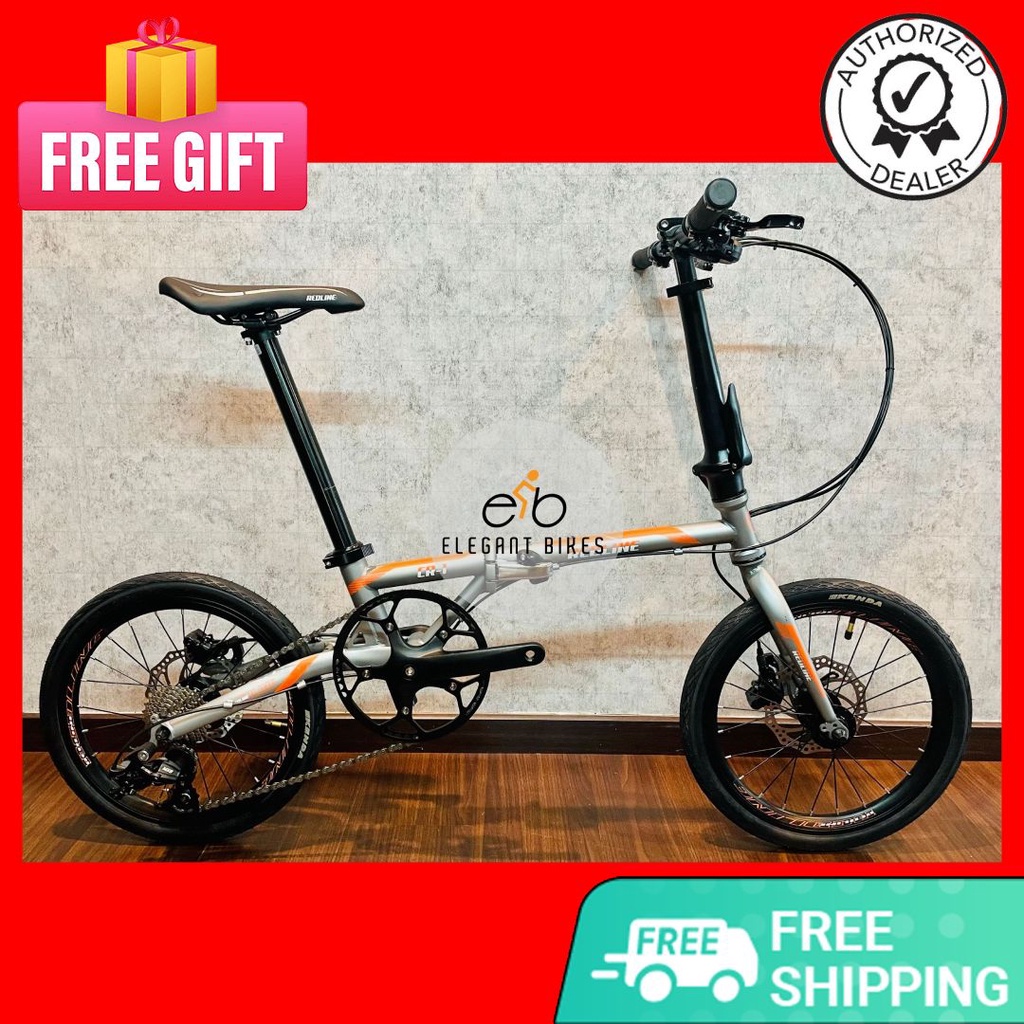 NEW REDLINE 16" 349 WHEELSET CHROMOLY FRAME 9SP HYDRAULIC BRAKE FOLDING ...