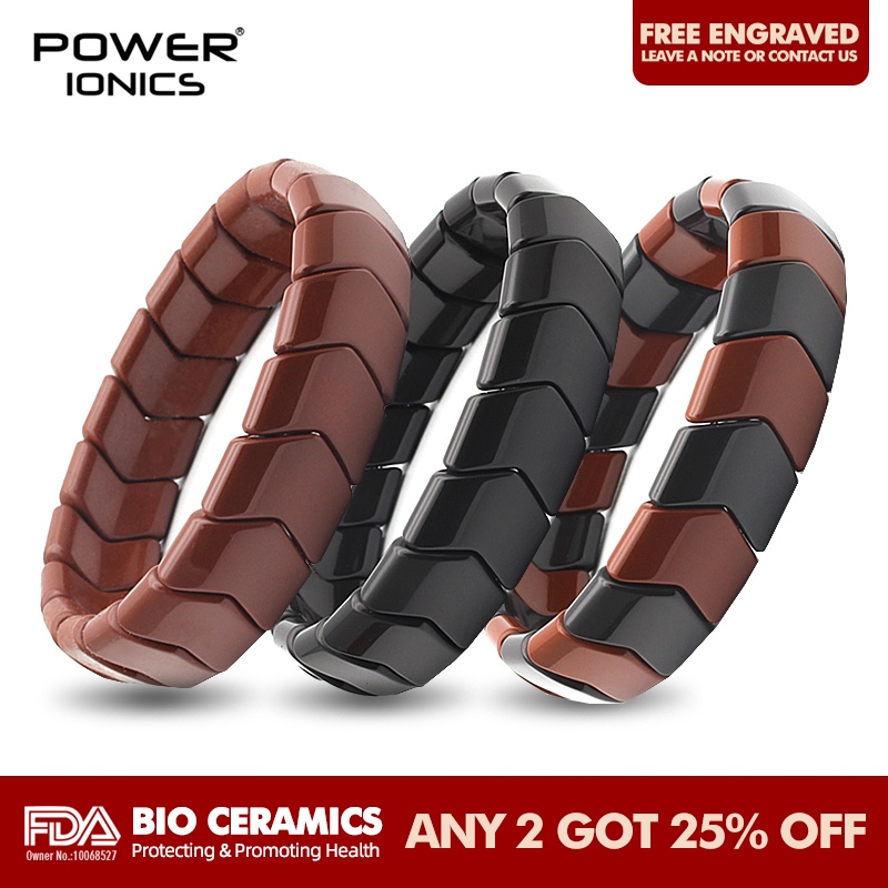 Power Ionics FDA Medical Device Registration Unisex Tourmaline Arrow ...