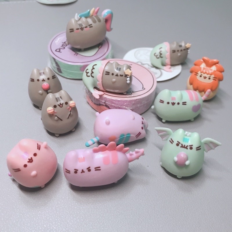 [PUSHEEN] Pusheen Chupa Chups Mini Figure Full Set (x10) | Shopee Malaysia