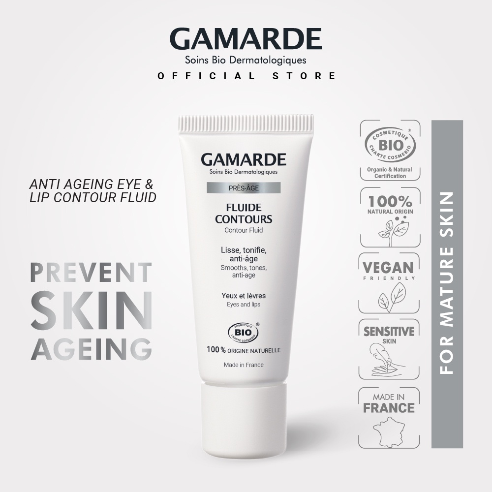 GAMARDE PRESAGE Organic Anti Ageing Toning Eye & Lip Contour Cream 20ml ...