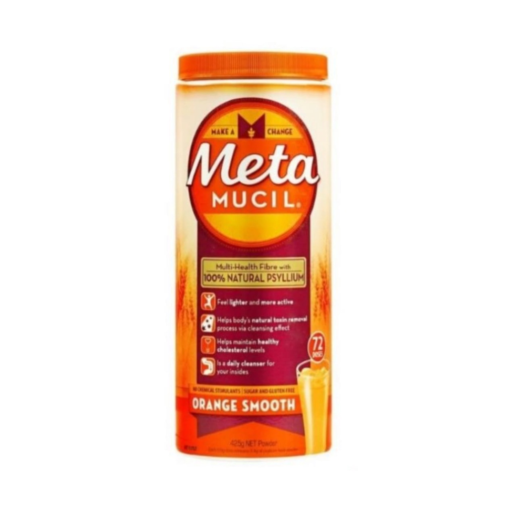 Metamucil Orange Smooth Fibre Powder 425g/72 Doses | Shopee Malaysia