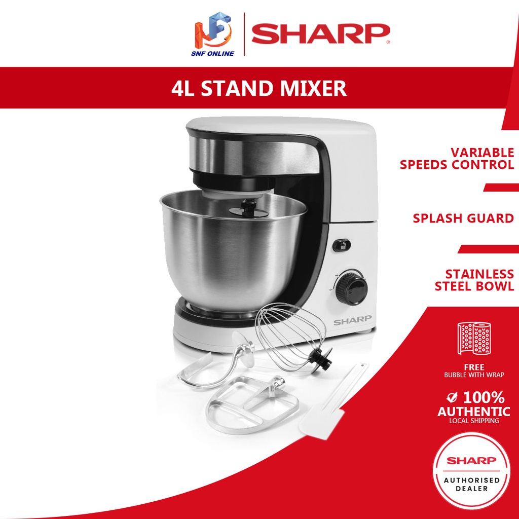 Sharp Electric Stand Mixer (4 L) EMS80WH | Shopee Malaysia