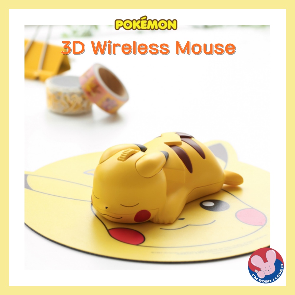 [POKEMON] Pikachu Wireless mouse & Mini Humidifier pikachu / pikachu ...