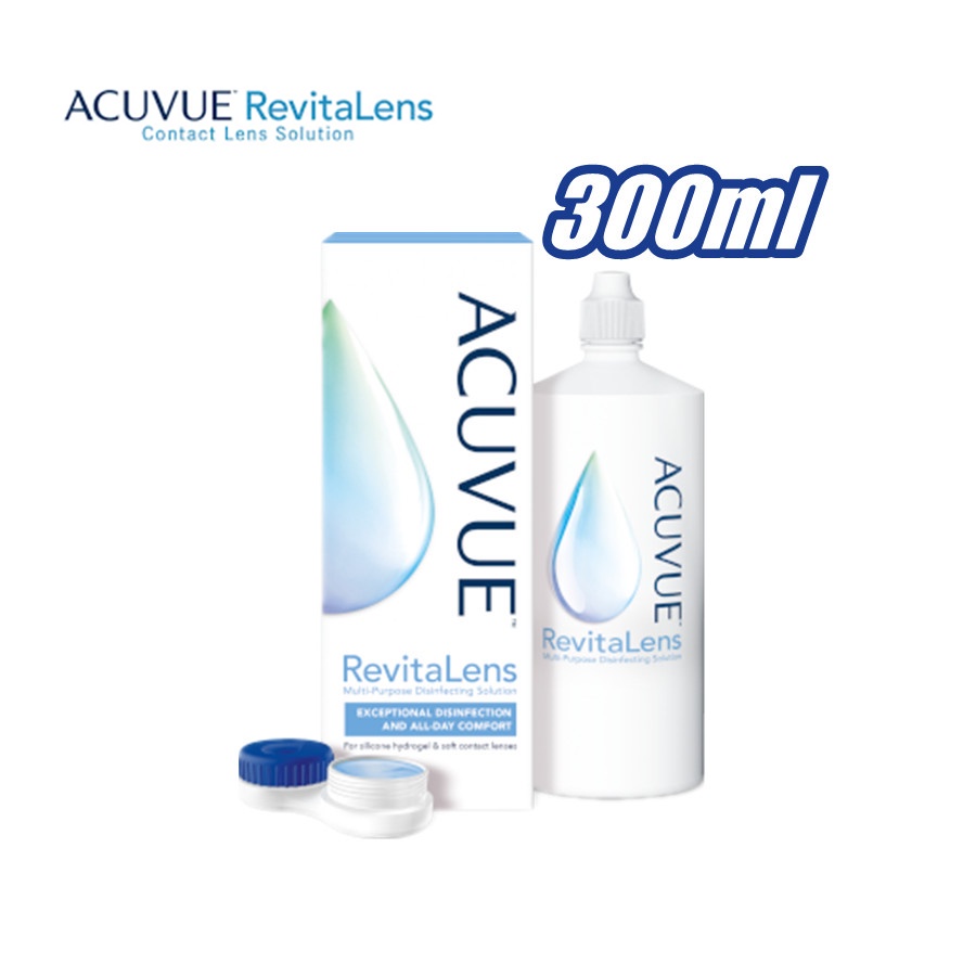 Acuvue RevitaLens Multi-Purpose Disinfecting Solution 300ml | Shopee ...
