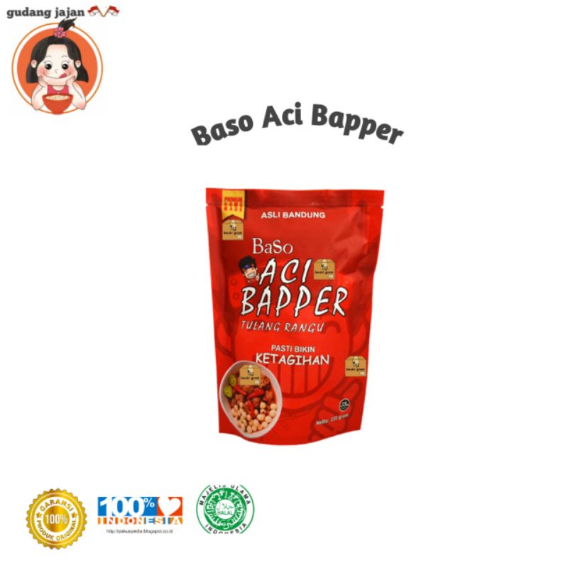 Boci Baso Aci Bapper ready stock in malaysia | Shopee Malaysia