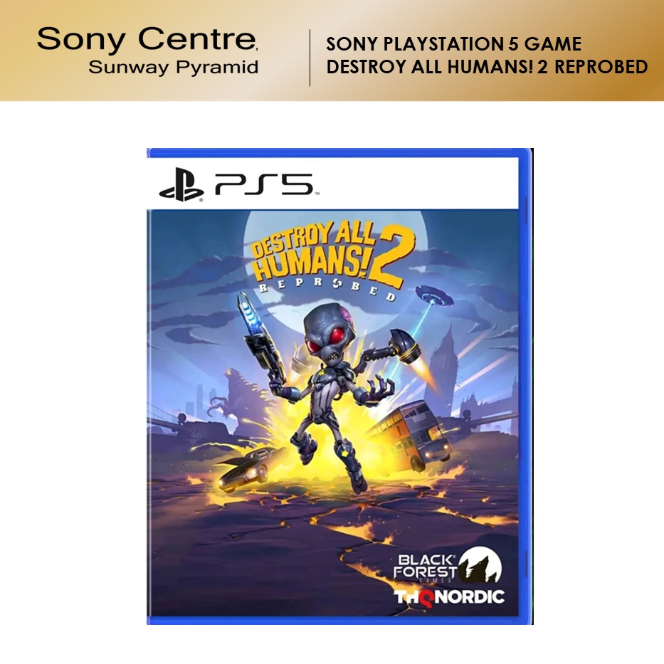 SONY PS5 Game Destroy All Humans! 2 - Reprobed PlayStation 5 Game | Shopee Malaysia