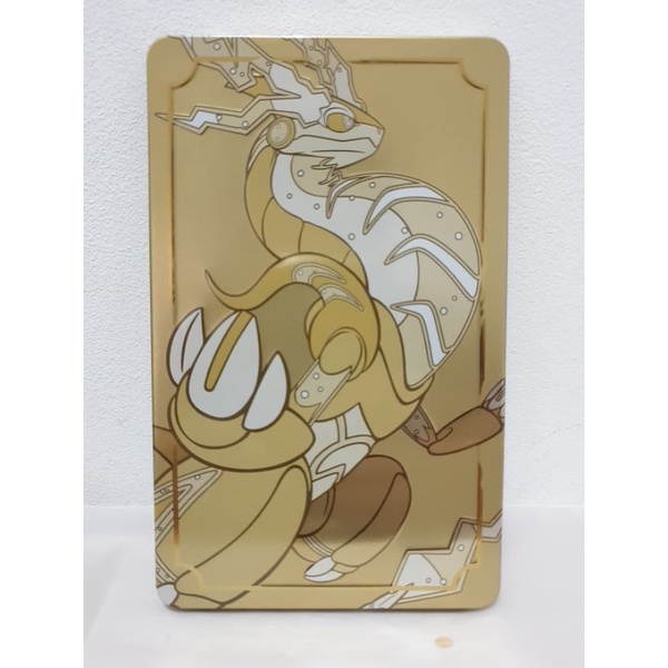 NEW NINTENDO SWITCH POKEMON SCARLET POKEMON VIOLET GOLDEN STEELBOOK ...