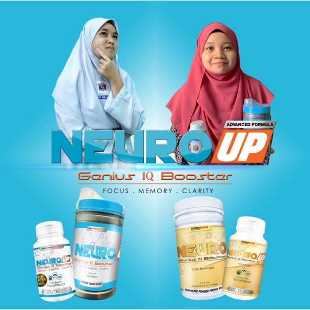 NEURO UP ORIGNINAL BIRU GOLD CERGASKAN MINDA KANAK KANAK ATASI MASALAH ...