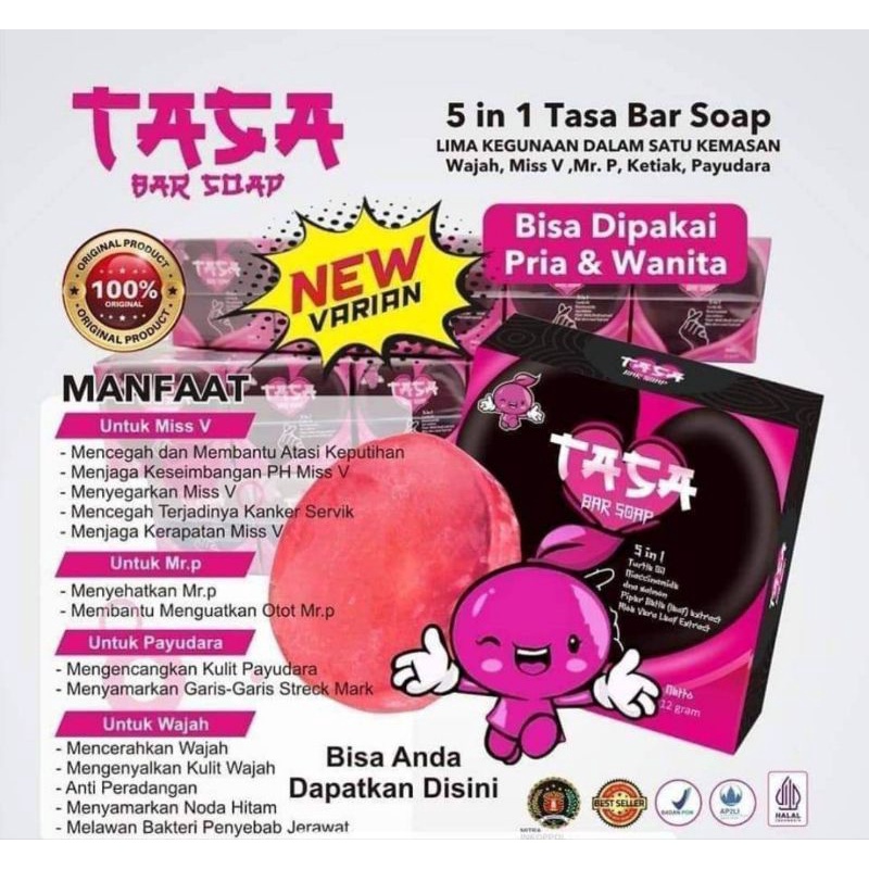 VARIAN BARU 5IN1 MANFAAT SABUN KOREAN MISS TASA V_IRAL | Shopee Malaysia