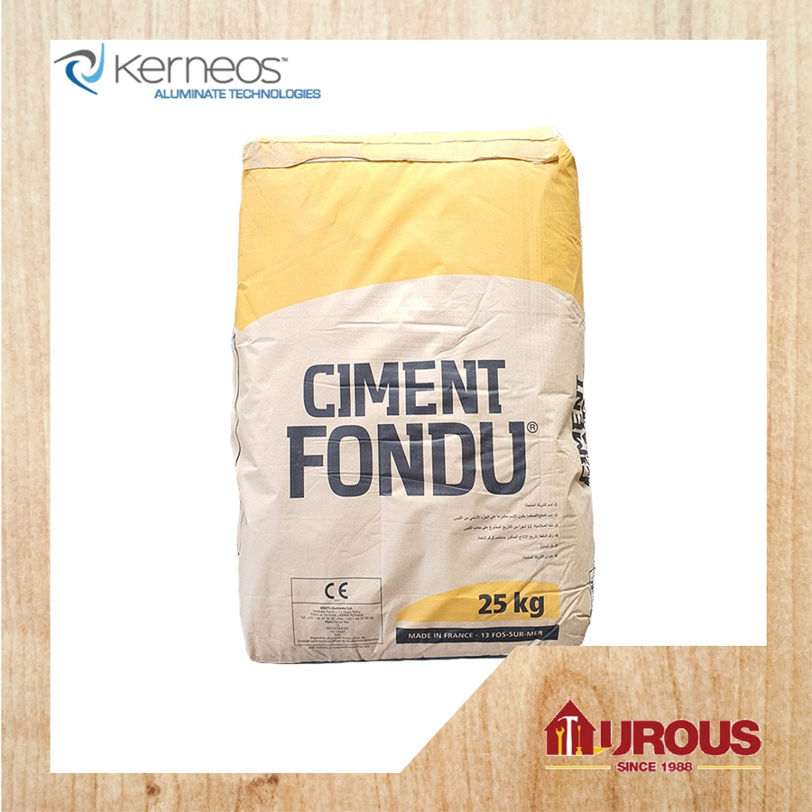 KERNEOS/IMERYS CIMENT FONDU HIGH ALUMINIUM CEMENT 25KG | Shopee Malaysia