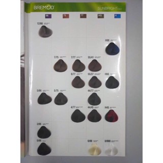 BREMOD COLOUR CHART BOOK | Shopee Malaysia