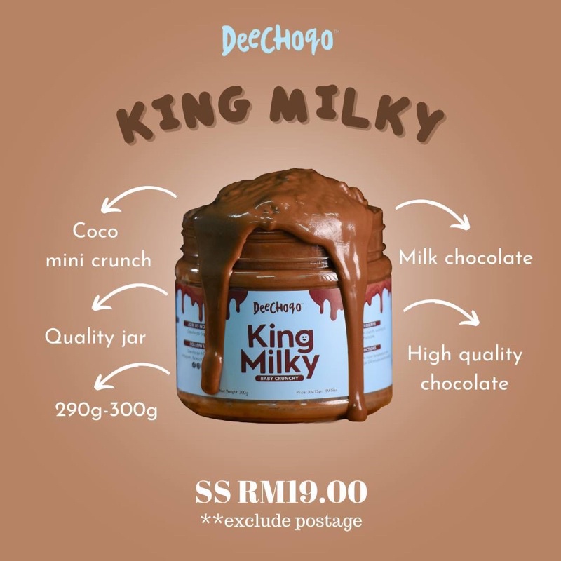 DEECHOQO | KING MILKY | BALANG BESAR PUAS MAKAN!! | Baby Crunchy ...