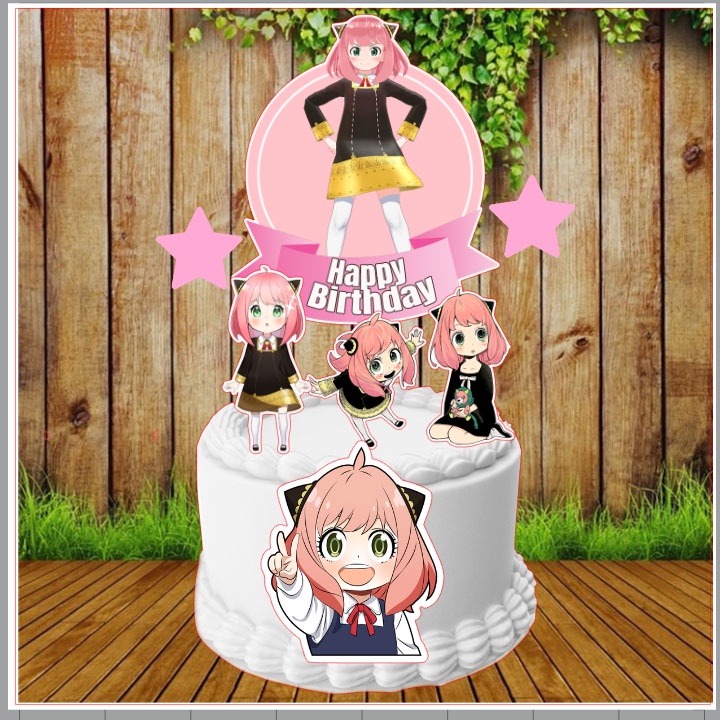 ANYA FORGER CAKE TOPPER 001 | Shopee Malaysia