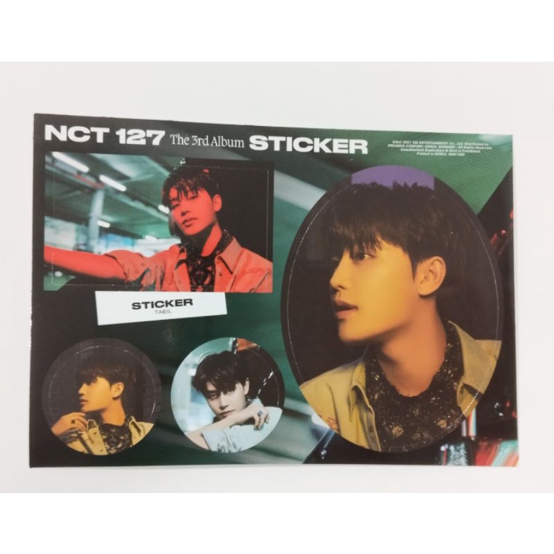 NCT127 TAEIL STICKER | Shopee Malaysia