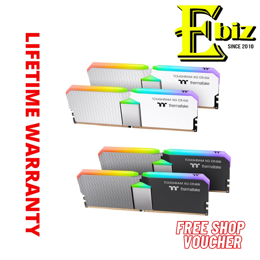 THERMALTAKE ToughRam XG RGB 32GB DDR5 6000MHZ Gaming Desktop Ram | 16GB ...