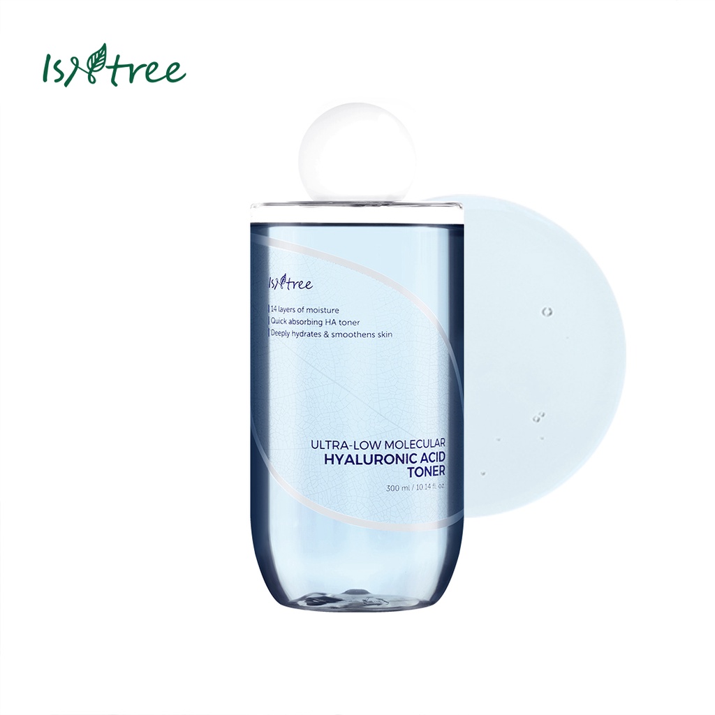 ISNTREE Ultra-low molecular Hyaluronic acid toner 300ml | Shopee Malaysia