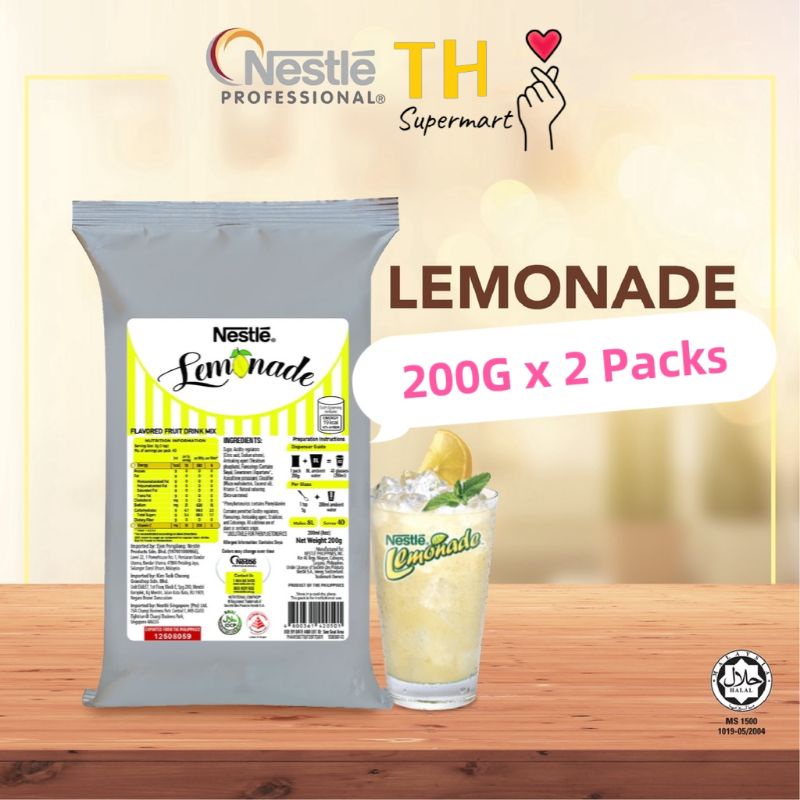 Nestle Lemonade -(2PACKS)X200G(Original) | Shopee Malaysia