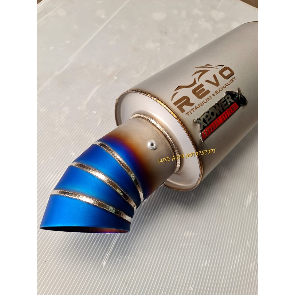 Xpower Titanium Exhaust Sport Muffler (Guarranty Good Quality and Thick ...