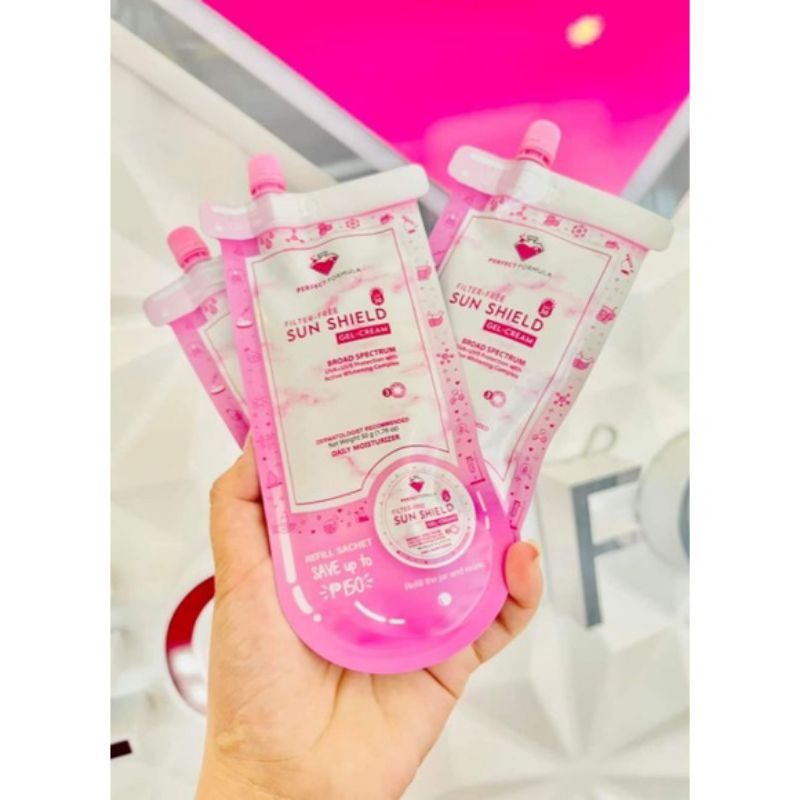 PERFECT FORMULA FILTER FREE SUN SHIELD 50G | Shopee Malaysia