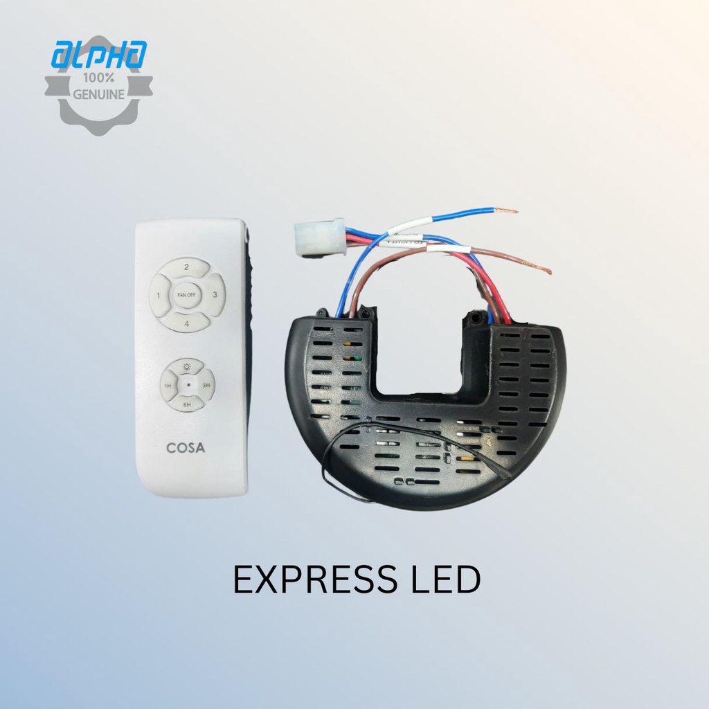 [ORIGINAL] ALPHA FAN PCB/RECEIVER ALPHA / EXPRESS LED | Shopee Malaysia
