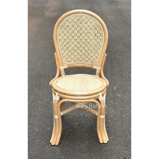 Heavy duty rattan dining chair living room study room indoor outdoor ...