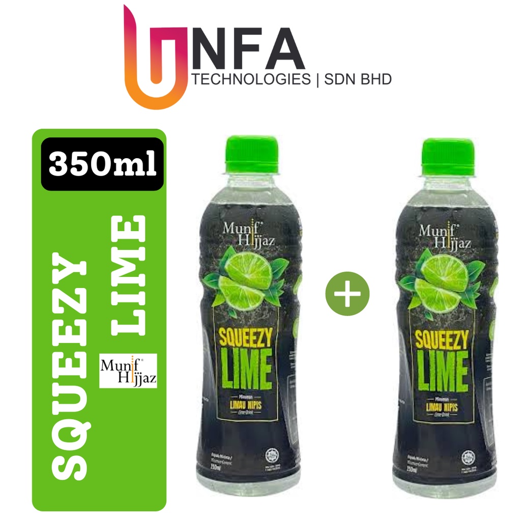 Squeezy Lime (Minuman Limau Nipis) 350ml x2 | Shopee Malaysia