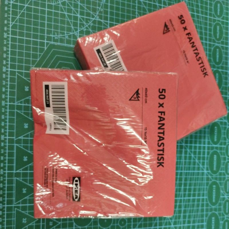 IKEA FANTASTISK Tissue Paper Napkin Tissue Paper Tisu Serviette Dinner ...