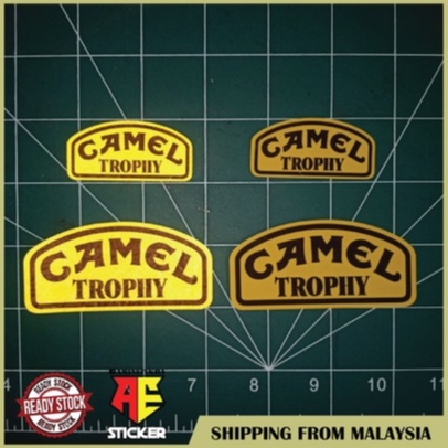 Sticker CAMEL TROPHY | Shopee Malaysia
