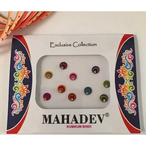 Fancy Stone Design Indian Sticker Pottu Forehead Bindi Potu Wear ...