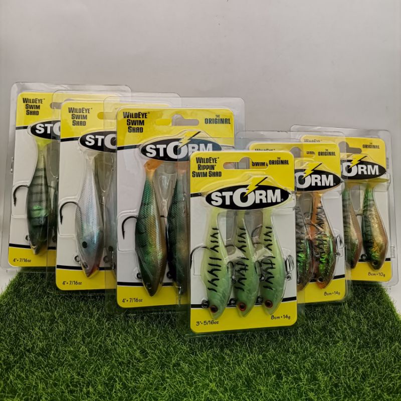 STORM WILDEYE RIPPING/SWIM SHAD | Shopee Malaysia