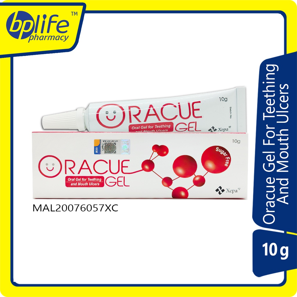 Oracue Gel For Teething And Mouth Ulcers 10g | Shopee Malaysia