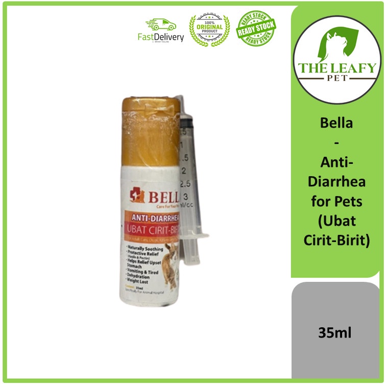 Bella Anti-Diarrhea for Cat & Dog ( Ubat Cirit Birit Haiwan ) - 35ml ...