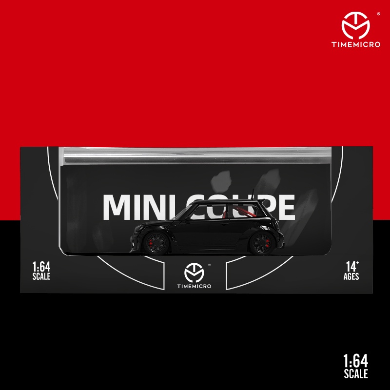 TIME MICRO 1/64 LBWK MINI COOPER BLACK | Shopee Malaysia