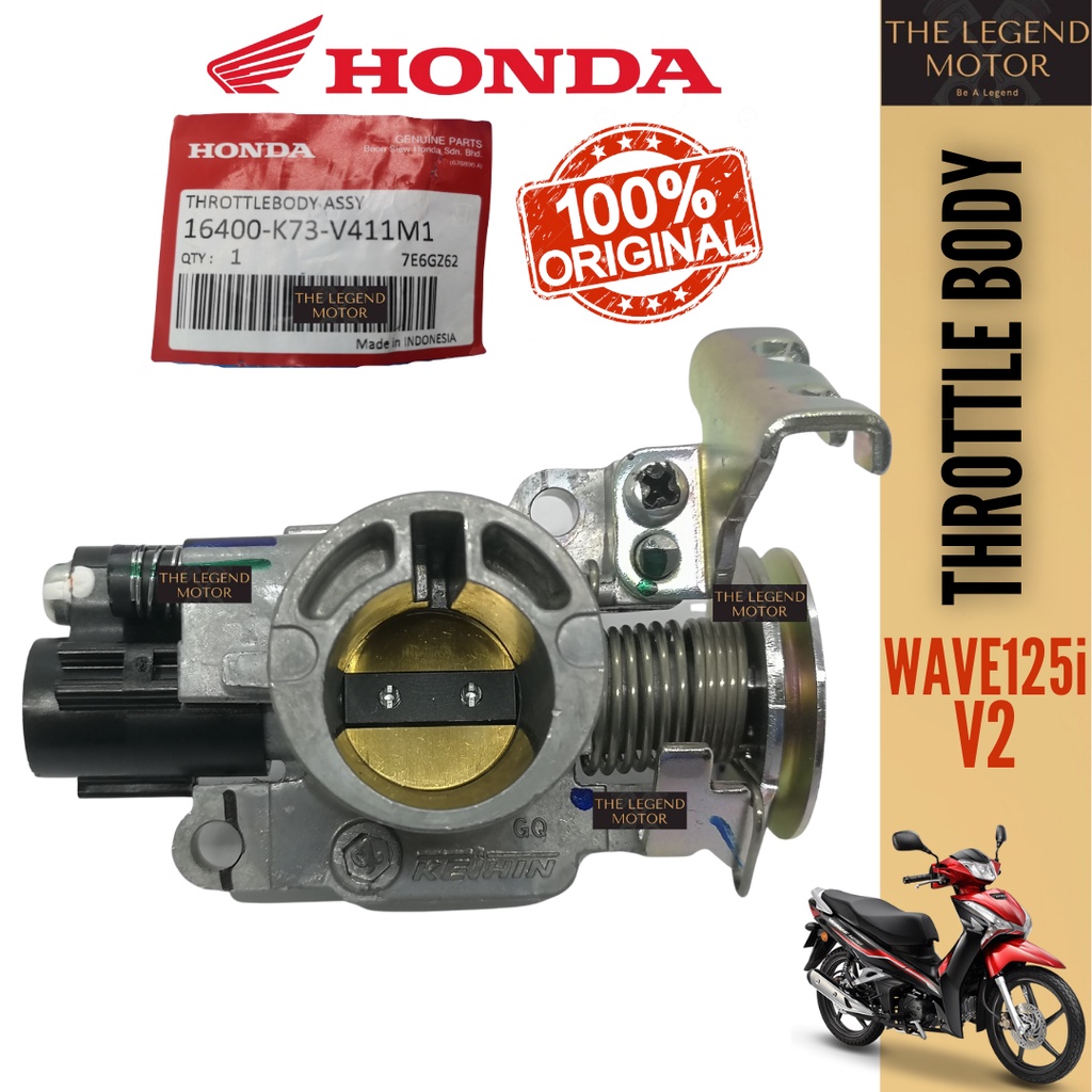 WAVE125i V1 V2 WAVE125 i WAVE 125i Fi THROTTLE BODY ASSY TROTLE TPS ...