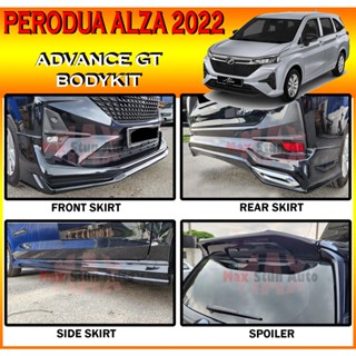 PERODUA ALZA 2022 ADVANCE GT BODYKIT NEW ALZA BUMPER SKIRT LIP CAR ...