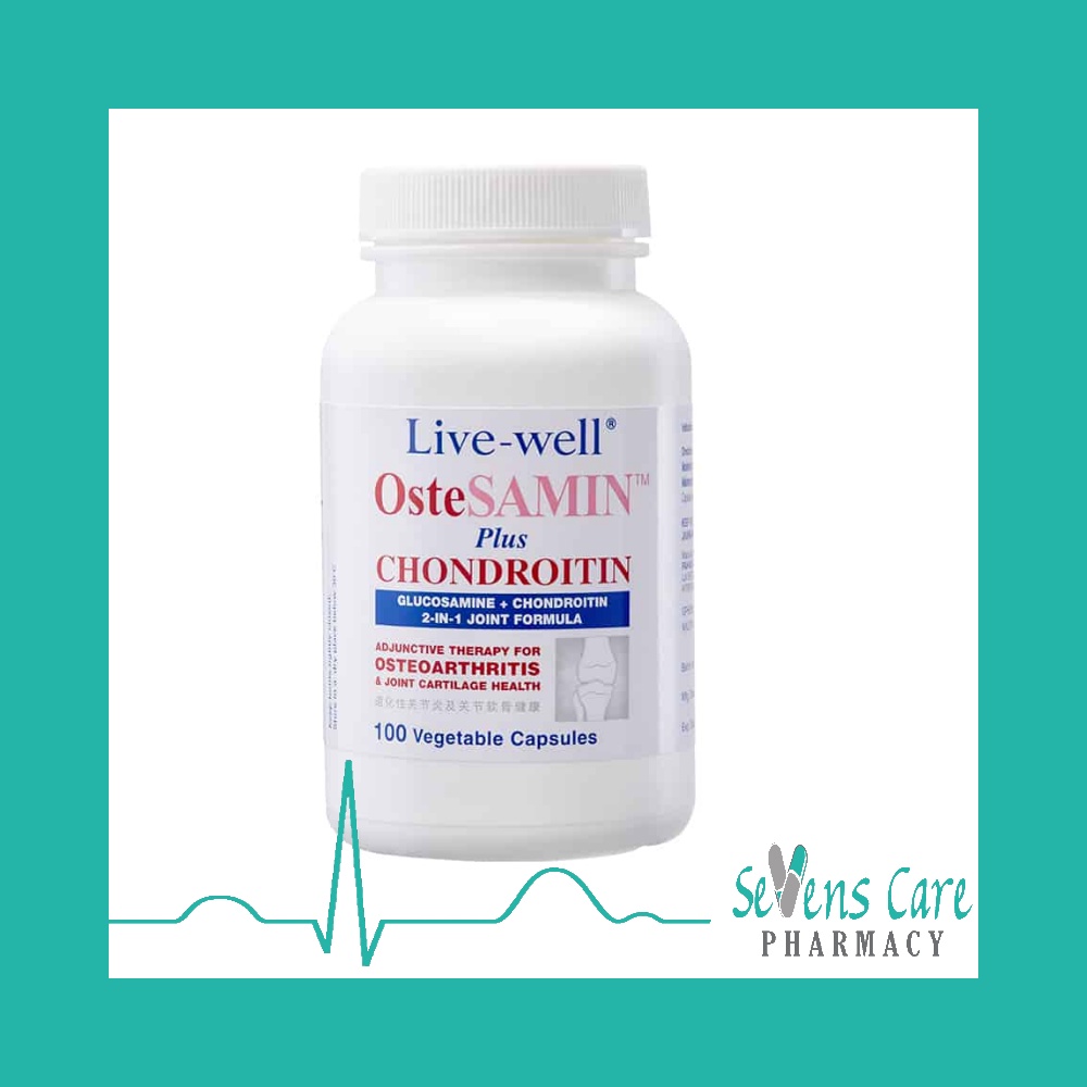 LIVE-WELL Ostesamin Plus Chondroitin 100'S | Shopee Malaysia