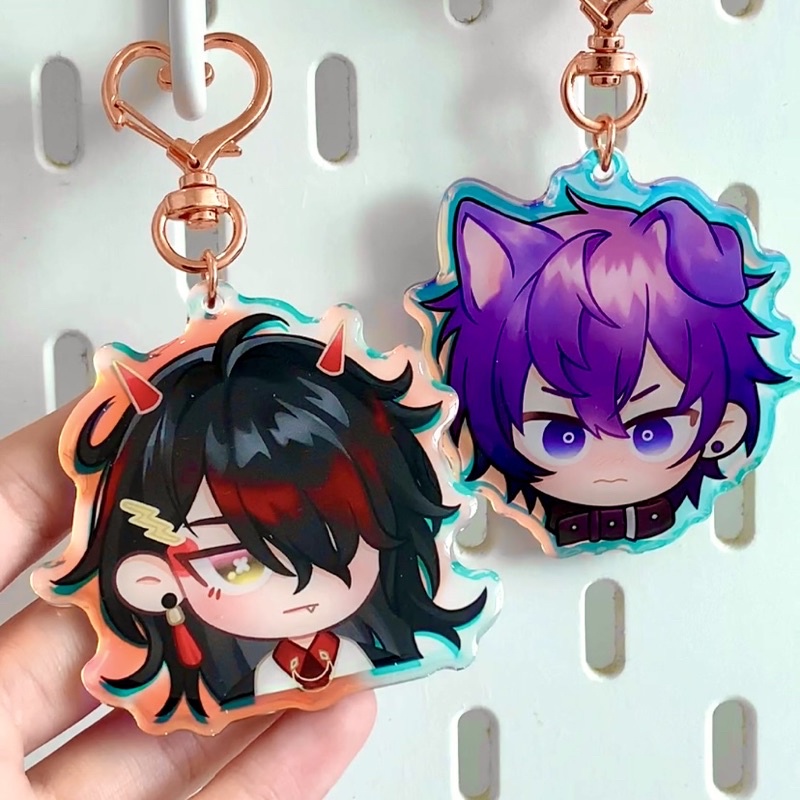 Vtuber Vox Shoto epoxy rainbow keychain | dreammaker | | Shopee Malaysia