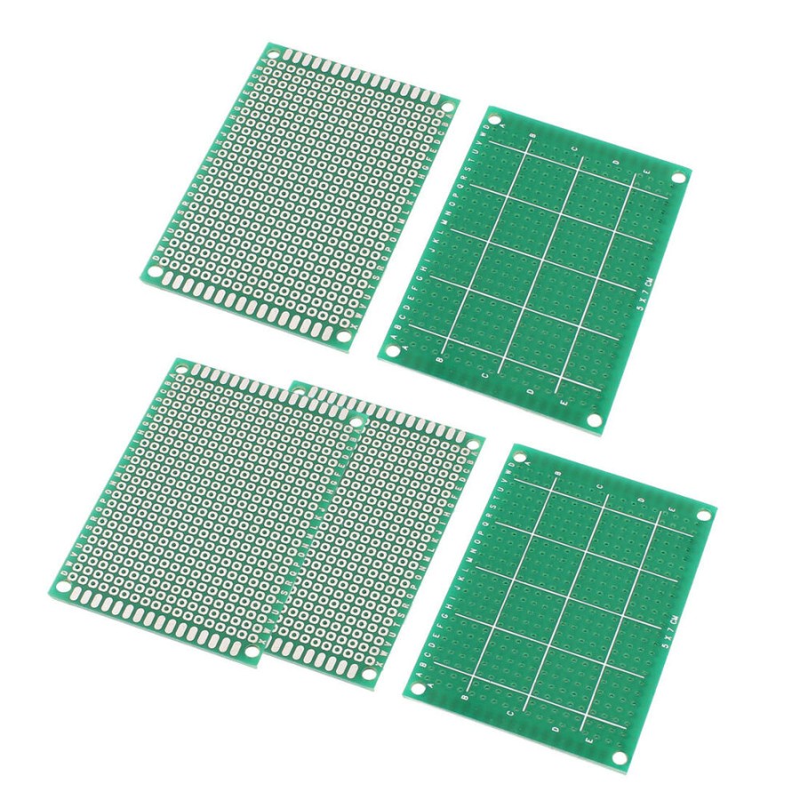 Pcb Dot Matrix Single Layer Through Hole 4x6cm FR4 Protoboard | Shopee ...