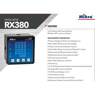 MIKRO Digital Power Meter DPM380 RX380 DPM | Shopee Malaysia